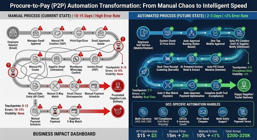 SAP BTP & Intelligent Automation for GCC Enterprises